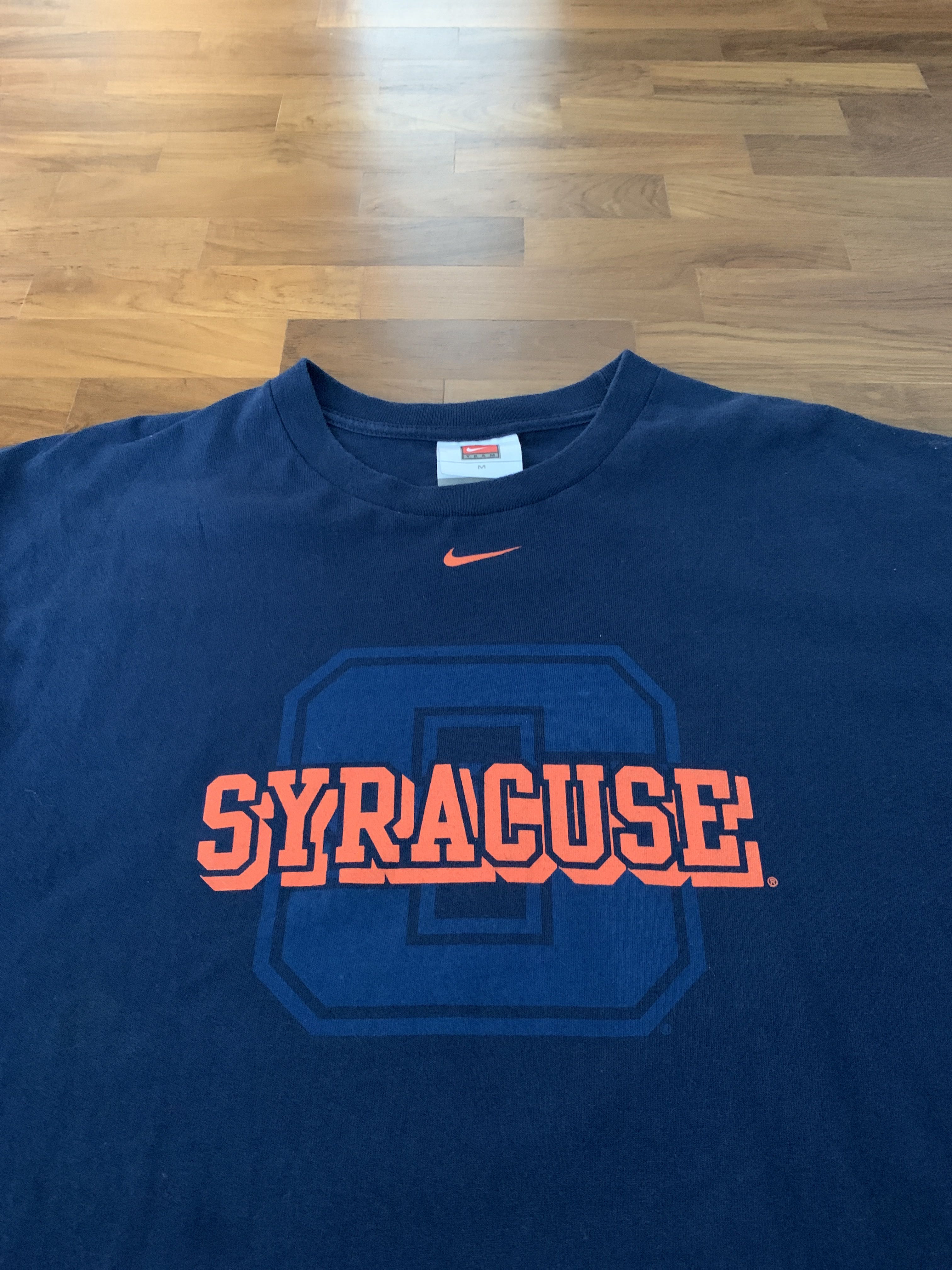 Rare Nike x Syracuse University College Vintage Tee Shirt, Men's ...