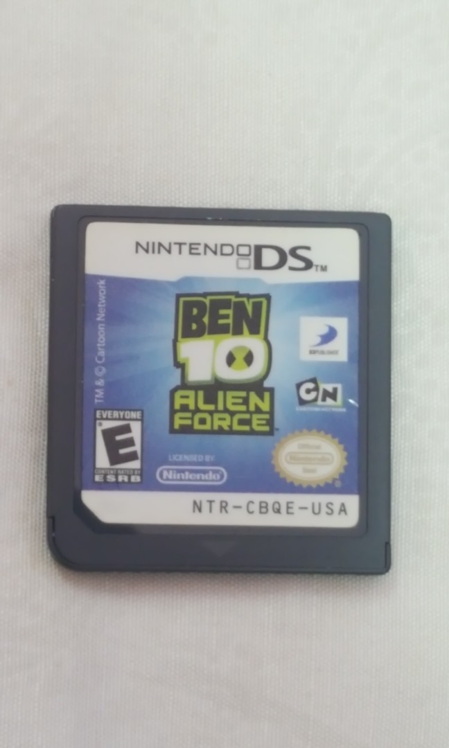 Nintendo DS Ben 10 Alien Force, Video Gaming, Video Games, Nintendo on ...