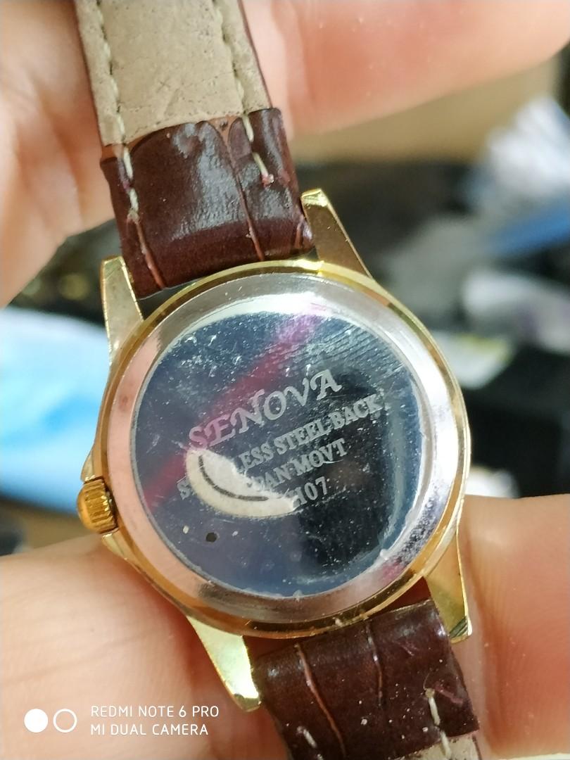 Original Senova Lady watch, Women's Fashion, Watches & Accessories ...