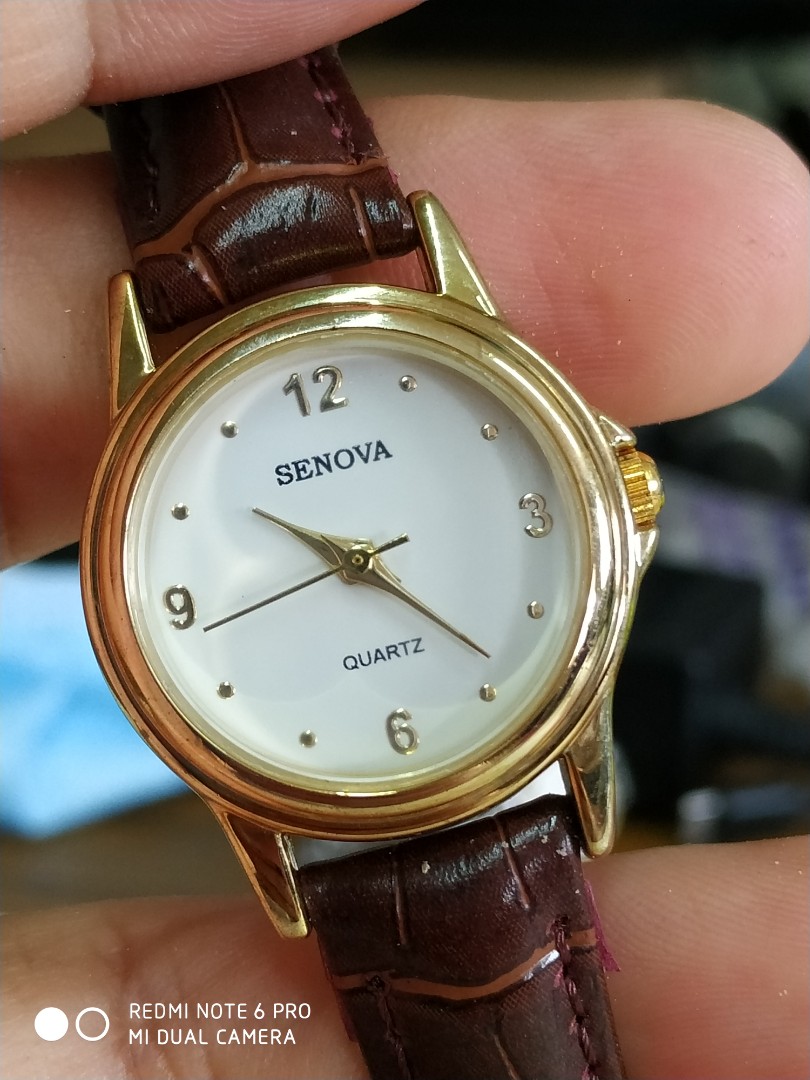 Original Senova Lady watch, Women's Fashion, Watches & Accessories ...