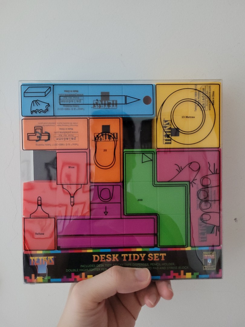 Original Tetris Stationary Set, Hobbies & Toys, Stationery & Craft ...