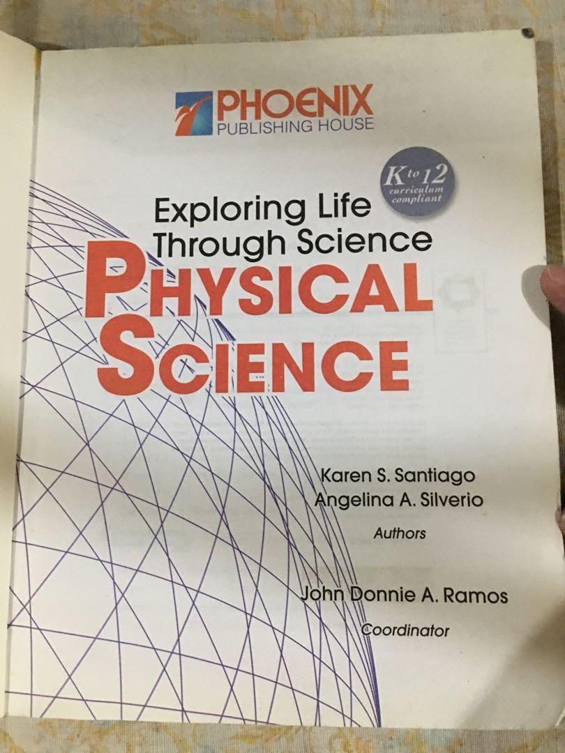 Physical Science Book - Phoenix (Senior High School books - SHS books ...