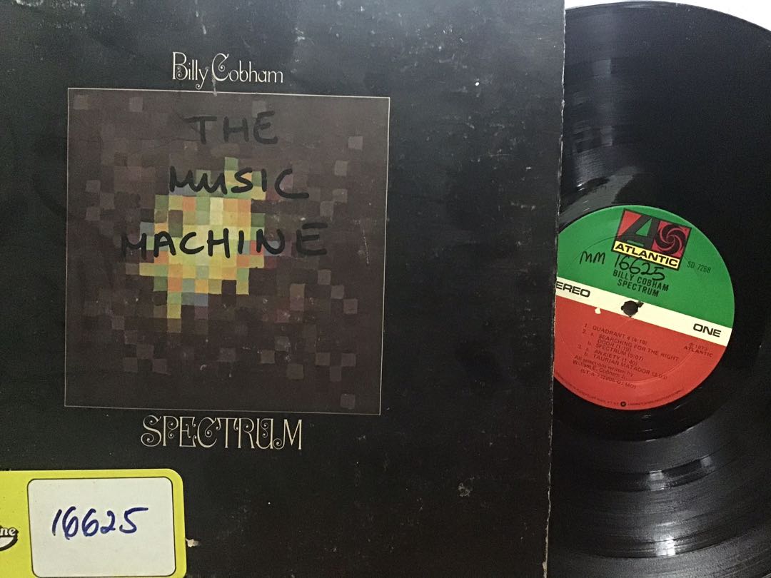 LP Billy Cobham - Spectrum VINYL RECORD Anubis Piring Hitam Jazz ...