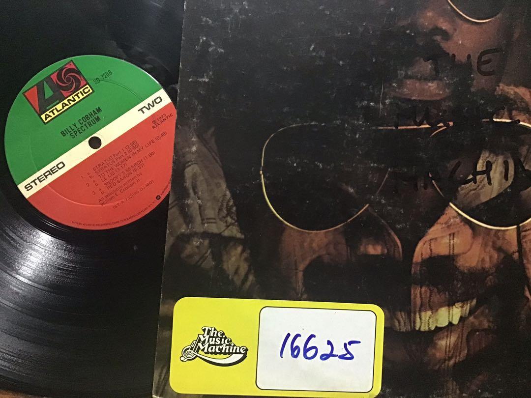 LP Billy Cobham - Spectrum VINYL RECORD Anubis Piring Hitam Jazz ...