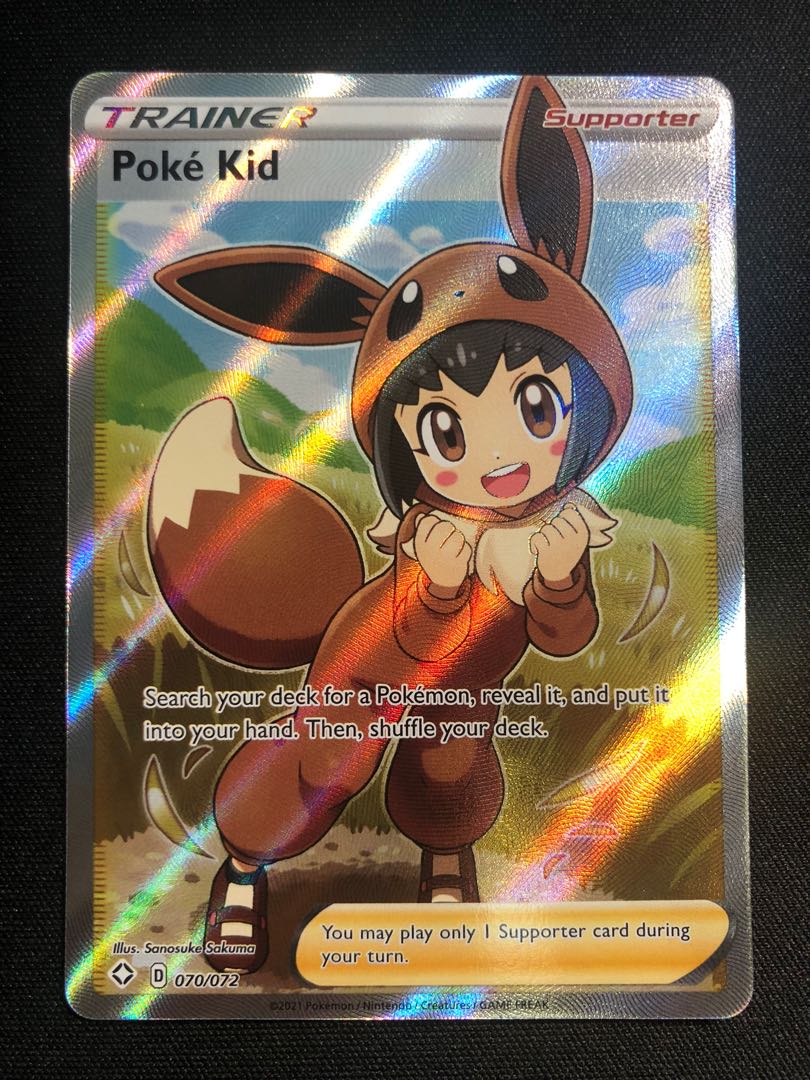 Pokemon Card Poke Kid, Hobbies & Toys, Toys & Games on Carousell