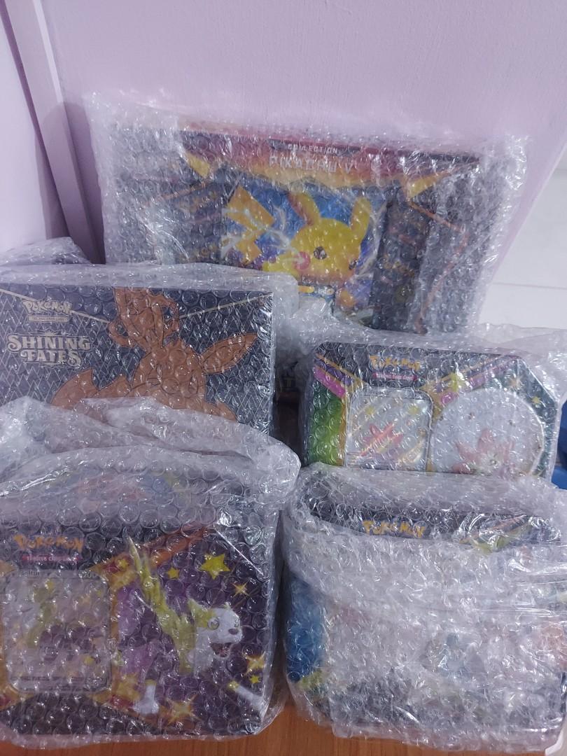 Pokemon shiny fates left pikachu box, Hobbies & Toys, Toys & Games on ...