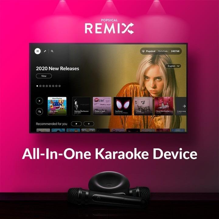 (Free HDMI+AUX) Popsical Remix Karaoke KBox KTV Streaming System, Audio ...