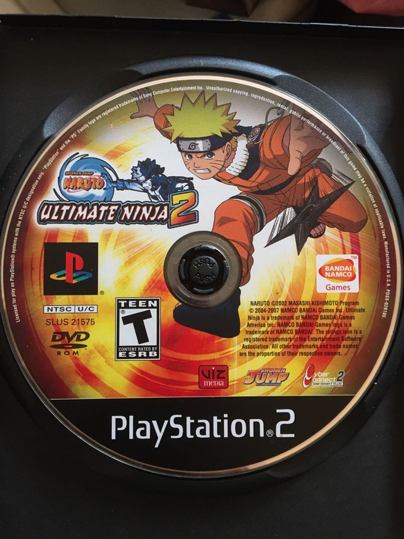 Ps2 Game - Naruto Ultimate Ninja 2, Video Gaming, Video Games ...
