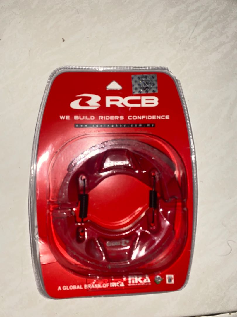 RCB Racing Boy drum brake shoe for spark, Motorcycles, Motorcycle ...