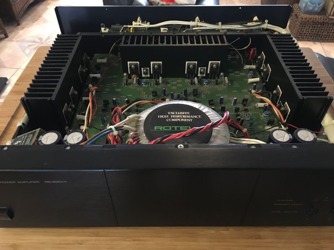 Rotel power amplifier, Audio, Soundbars, Speakers & Amplifiers on Carousell