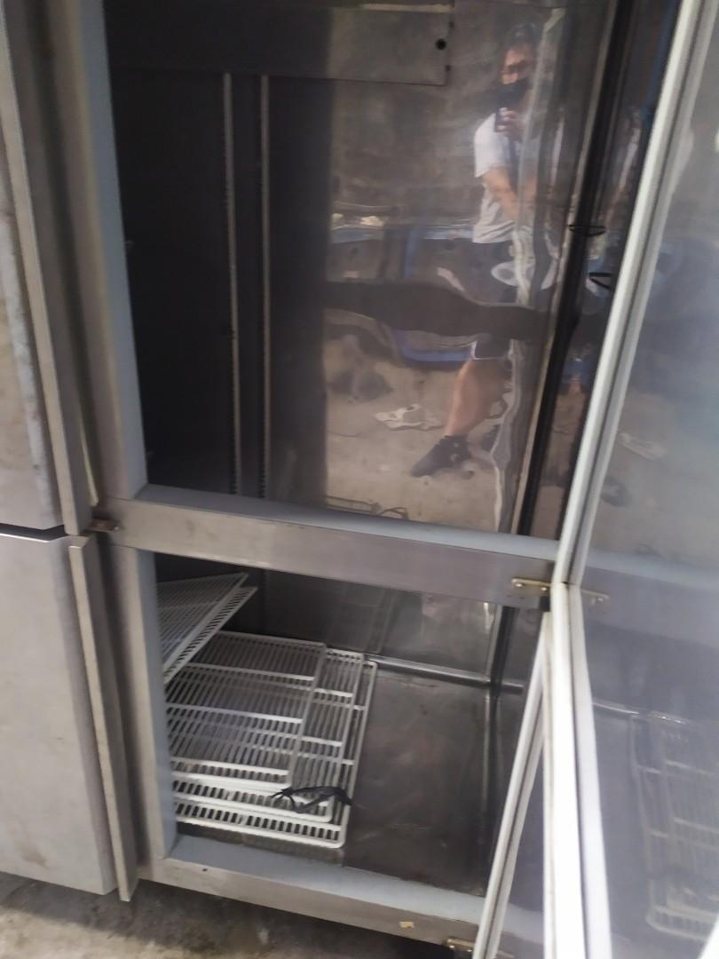 Sanden intercool 4door freezer, TV & Home Appliances, Kitchen ...