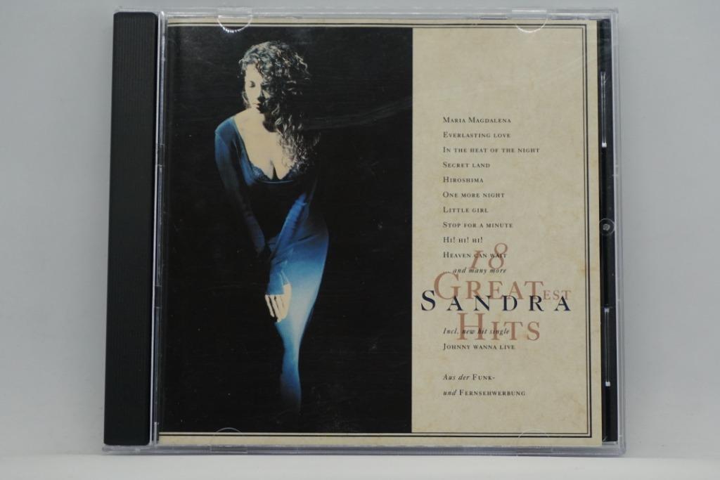 SANDRA : 18 GREATEST HITS - CD ALBUM - HARD TO FIND, Hobbies & Toys ...
