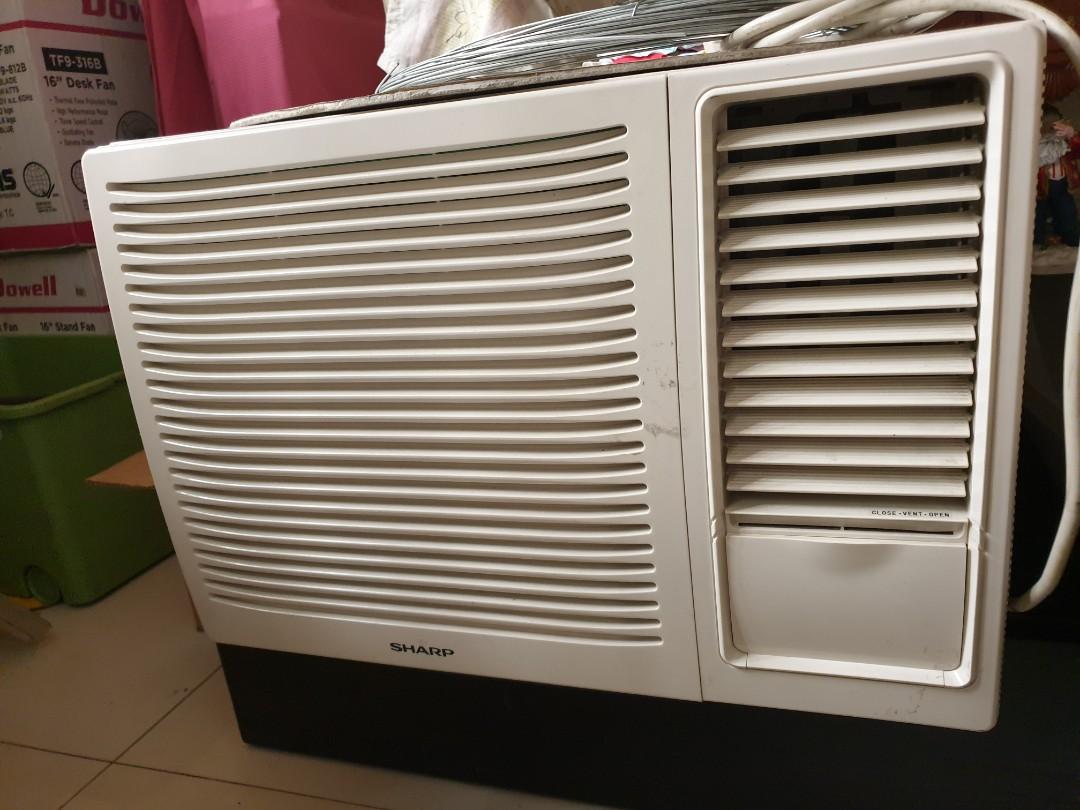 Sharp Window Type 1HP, TV & Home Appliances, Air Conditioning and ...