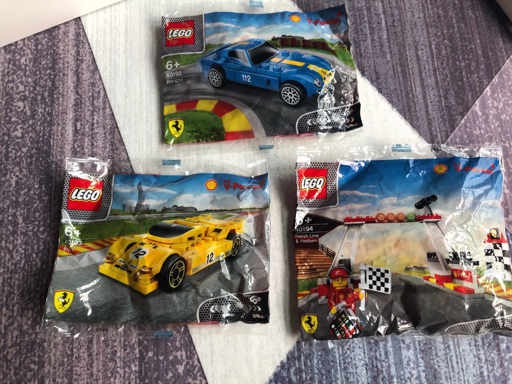 Shell Lego Ferrari Car, Toys & Games, Bricks & Figurines on Carousell