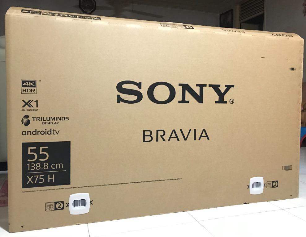 SONY Bravia 55" TV box for sale, TV & Home Appliances, TV ...