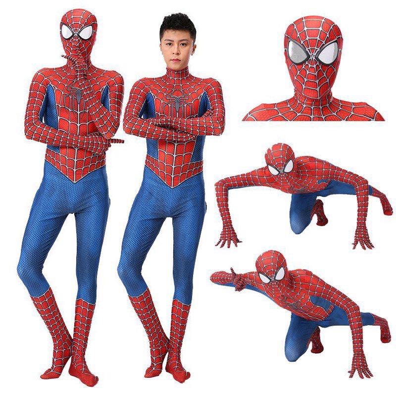 Spiderman Costume Adult Mens Fashion Bottoms Sleep And Loungewear