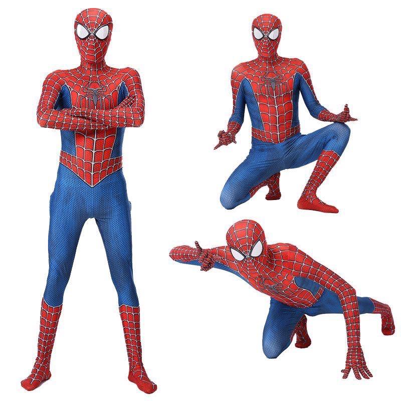 Spiderman Costume Adult Mens Fashion Bottoms Sleep And Loungewear