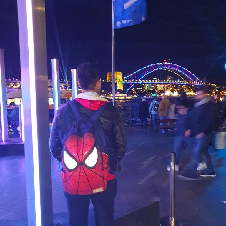 Spider-Man Sprayground Backpack, Men's Fashion, Bags, Backpacks on ...