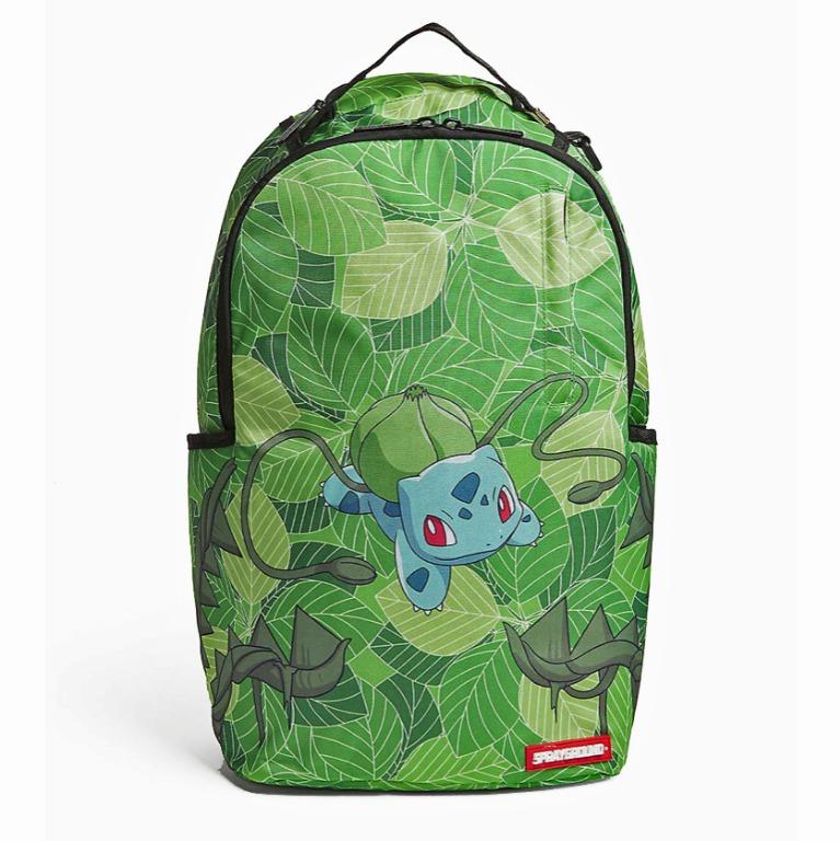 Sprayground Pokemon Bulbasaur Backpack. Unisex Bag. Laptop Bag. Mens ...