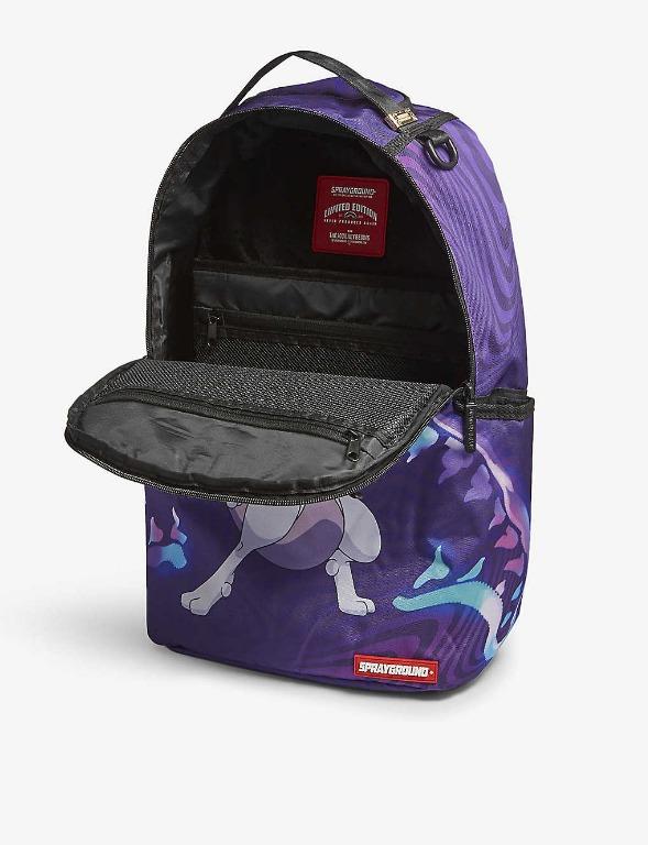 Sprayground Pokemon Mewtwo Psychic Backpack. Unisex Bag, Laptop Bag ...