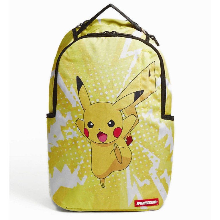 Sprayground Pokemon Pikachu Backpack. Unisex Bag. Laptop Bag. Mens ...