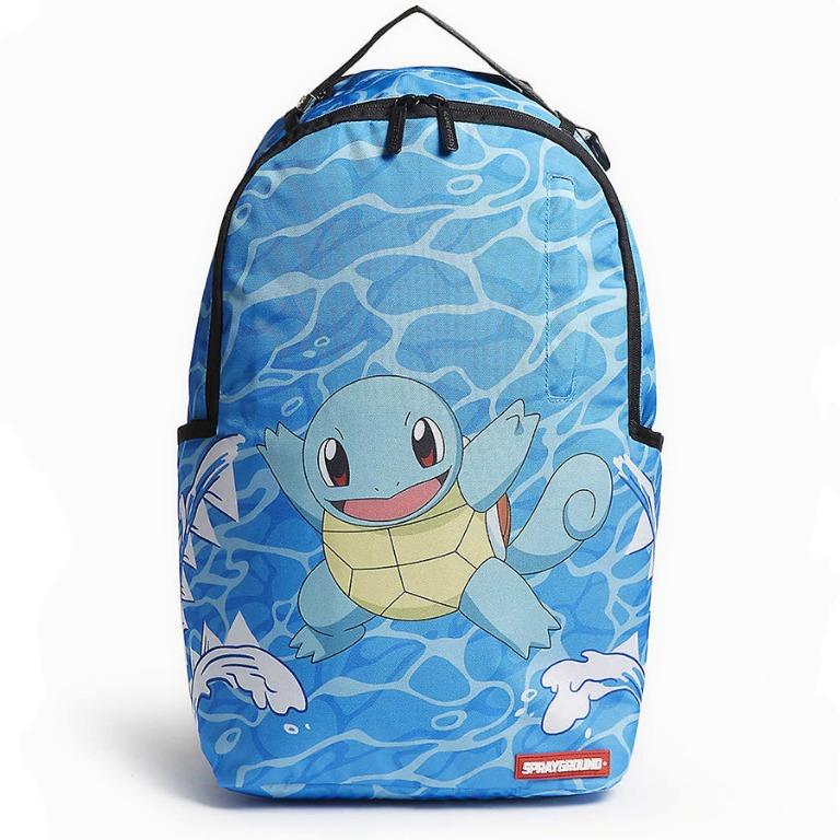 Sprayground Pokemon Squirtle Backpack. Unisex Bag. Laptop Bag. Mens ...