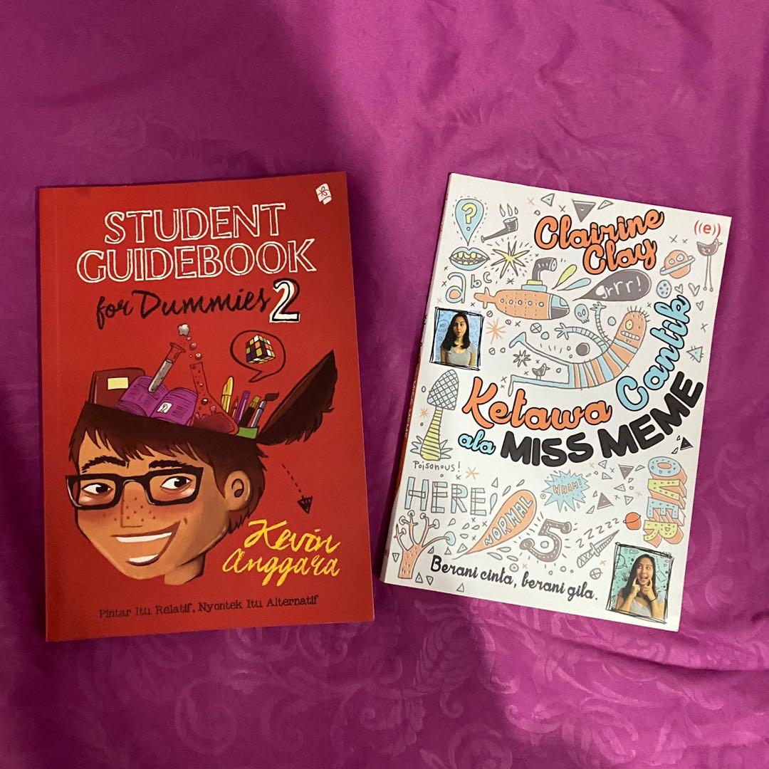 Student Guidebook Kevin Anggara & Miss Meme Clairine Clay, Buku & Alat Tulis, Buku di Carousell
