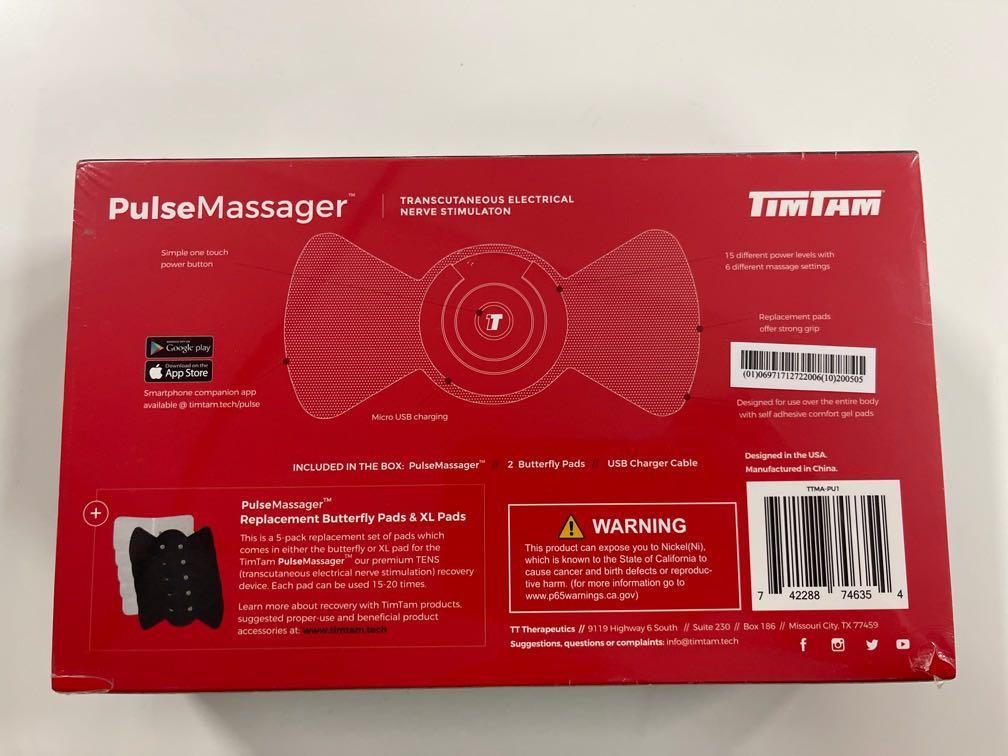 TimTam PulseMassager for TENS (athletes nerve stimulation), Health ...