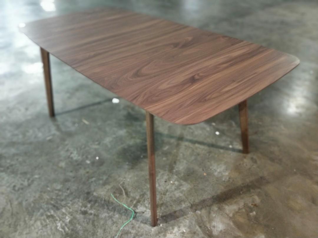 TRAX Extendable Dining Table in WALNUT, Furniture & Home Living ...