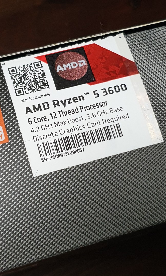 TUF B-450 plus with AMD Ryzen 5 3600, Computers & Tech, Parts & Accessories, Computer Parts on ...