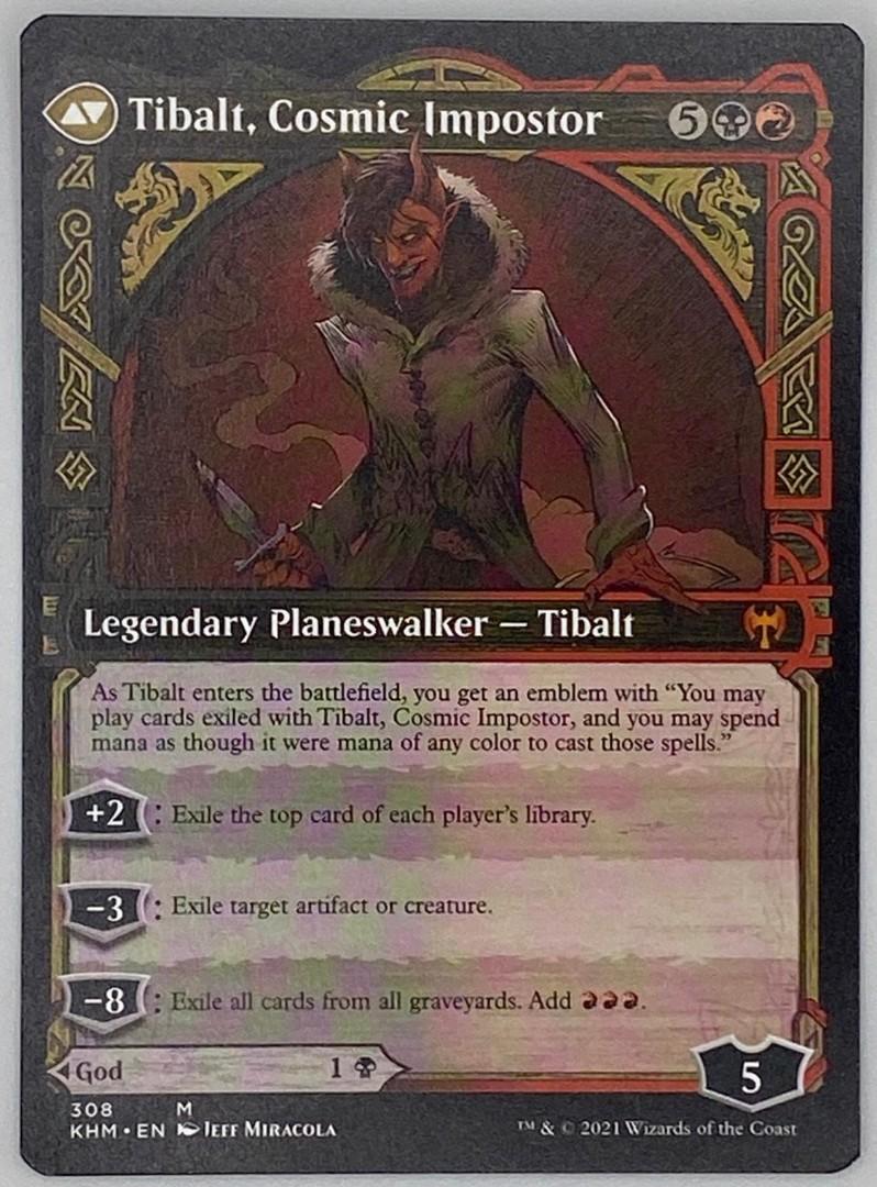 MTG - Valki, God of Lies / Tibalt, Cosmic Imposter (Showcase), Hobbies ...