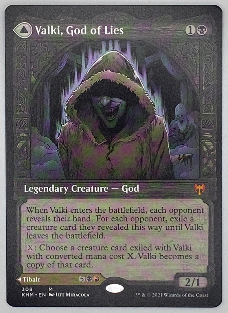 MTG - Valki, God of Lies / Tibalt, Cosmic Imposter (Showcase), Hobbies ...
