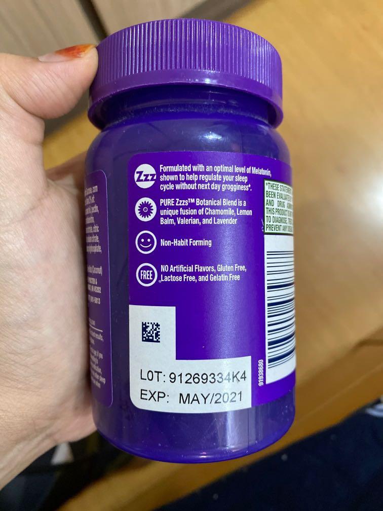 Vicks Melatonin Gummy (Sleeping Pill/Gummy), Health & Beauty, Face ...