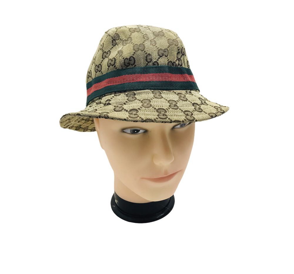 Vintage Gucci Bucket Hat Cap, Men's Fashion, Watches & Accessories, Cap ...