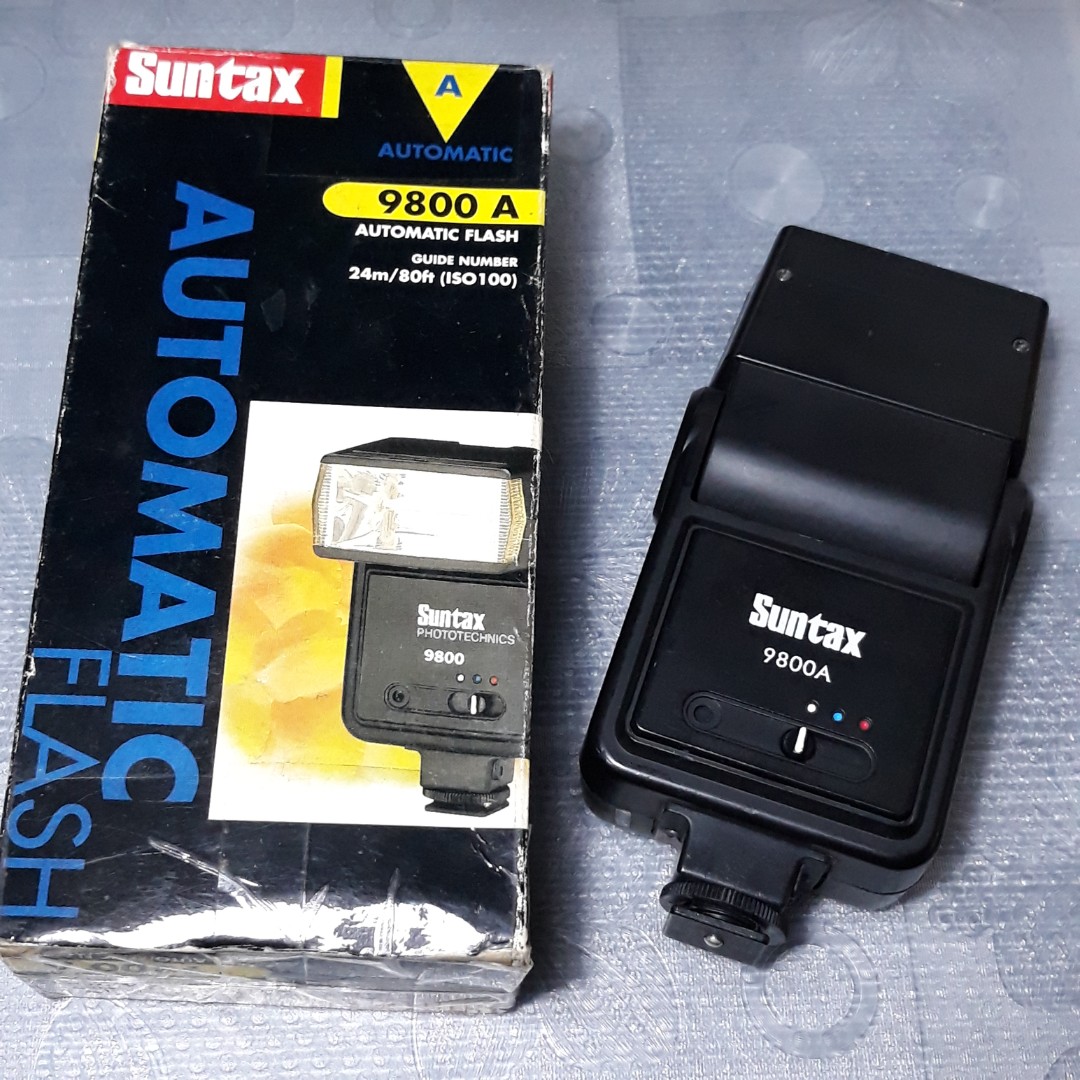 Vintage Suntax automatic flash, Photography, Photography Accessories ...