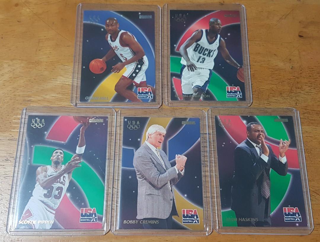 1996 Dream Team Cards, Hobbies & Toys, Memorabilia & Collectibles, Fan ...