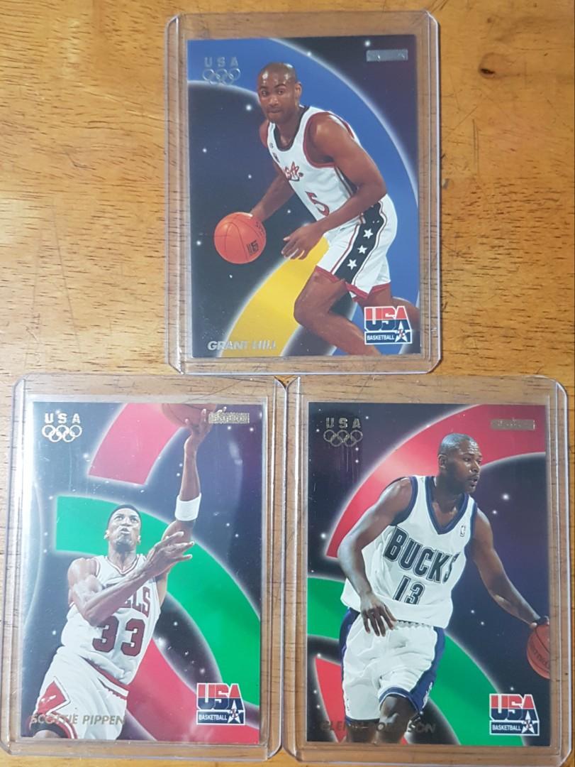 1996 Dream Team Cards, Hobbies & Toys, Memorabilia & Collectibles, Fan ...