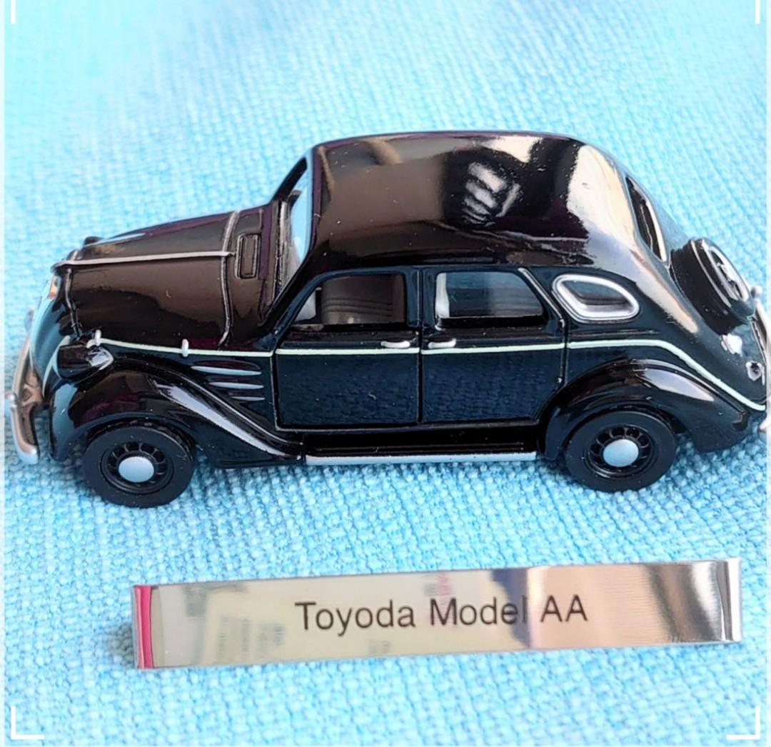 [珍貴 絕版] 2001年 TOMY Tomica Limited 懷舊車 黑色Toyota Model AA, 興趣及遊戲, 玩具 & 遊戲類 - Carousell