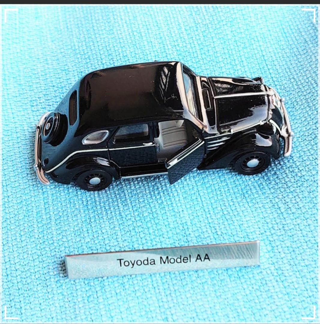 [珍貴 絕版] 2001年 TOMY Tomica Limited 懷舊車 黑色Toyota Model AA, 興趣及遊戲, 玩具 & 遊戲類 - Carousell
