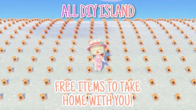 ACNH: ALL DIYS, Animal Crossing New Horizons + FREE TREASURE TRIP ...