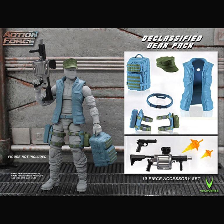 Action Force Special Ops Urban Riot Trooper Declassified Swarm Backpack Gear Pack Set 1/12 Scale ...