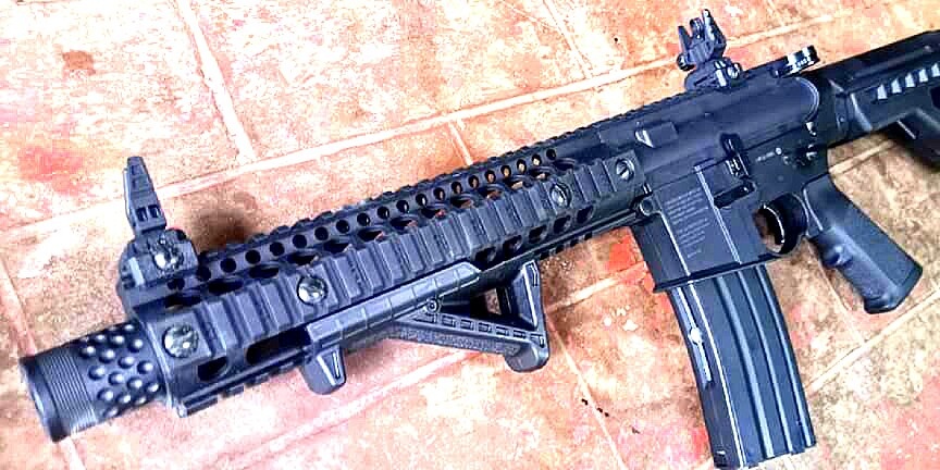 Airsoft Crosman Panther Arms SBR DPMS Air Rifle on Carousell