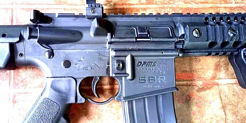 Airsoft Crosman Panther Arms SBR DPMS Air Rifle on Carousell