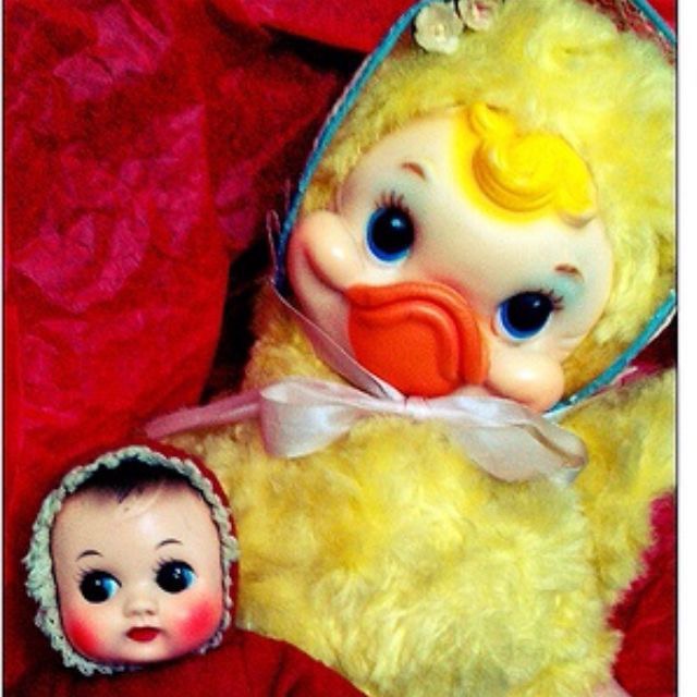 America vintage Rushton america rubber face duck 1950s, Hobbies & Toys ...