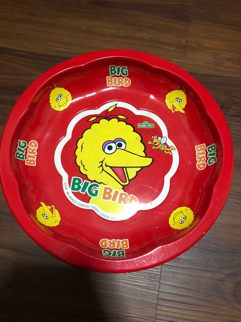 Big Bird Plate, Babies & Kids, Nursing & Feeding, Weaning & Toddler ...