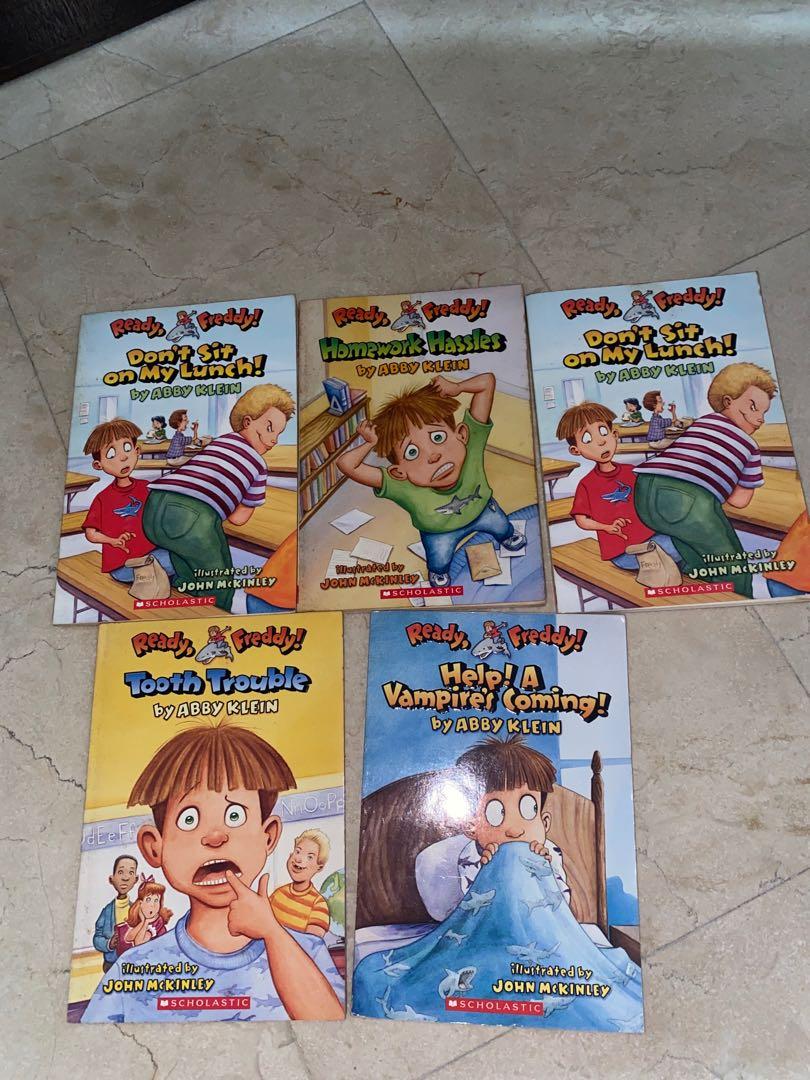 Books for kids Ready Freddy Book Collection, Hobbies & Toys, Books ...
