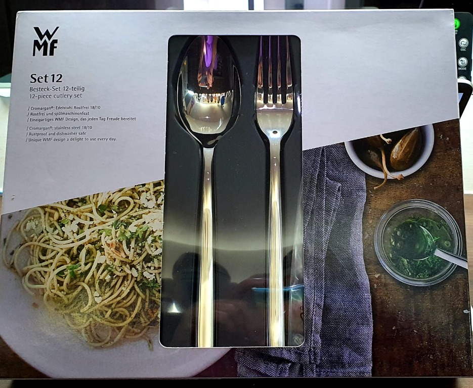 Brand New WMF Set 12 Pieces Cutlery Besteck Set, Furniture & Home ...