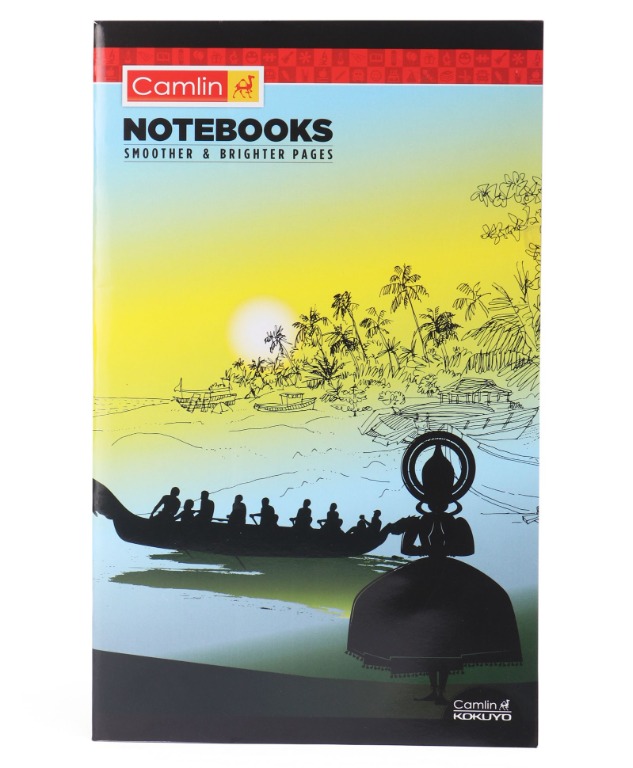 Camlin Extra Long Unruled Notebook - 152 Pages, Hobbies & Toys ...