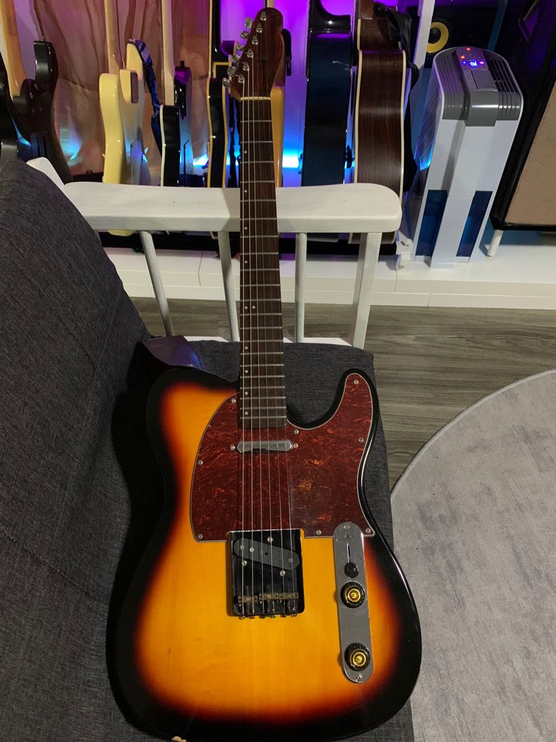 Custom Telecaster Shaped Guitar, Music & Media, Music Instruments on ...