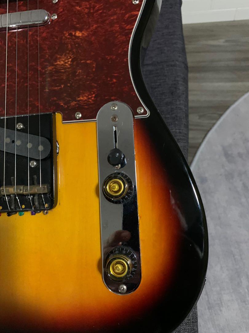 Custom Telecaster Shaped Guitar, Music & Media, Music Instruments on ...